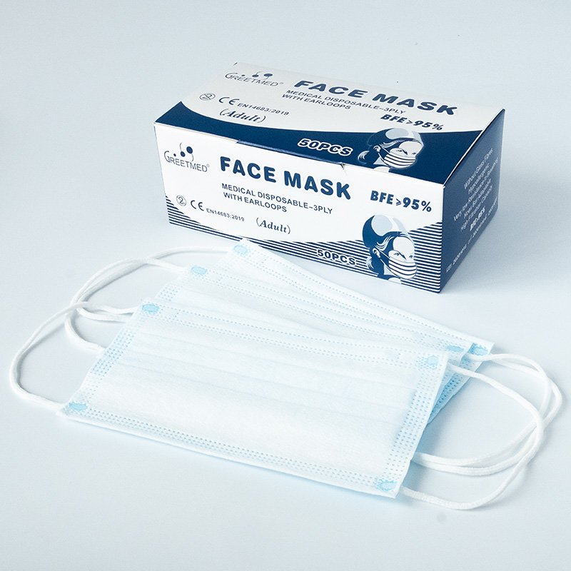 Face Mask, Disposable 3-Ply Medical, Adult - Asterix United (B) Sdn Bhd